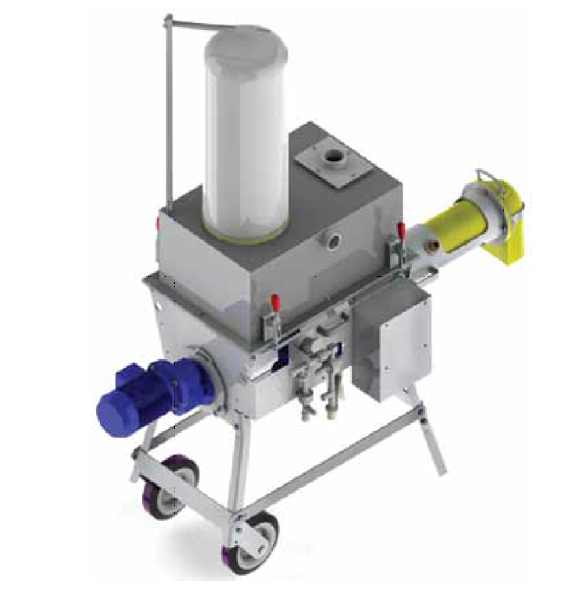 WG - Mortar Mixers with Bag Feed Hopper - WETMIX™ Bags - Alpha Plus ...